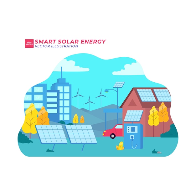 Embracing the Future: Smart Solar Energy Powering Sustainable Living ...