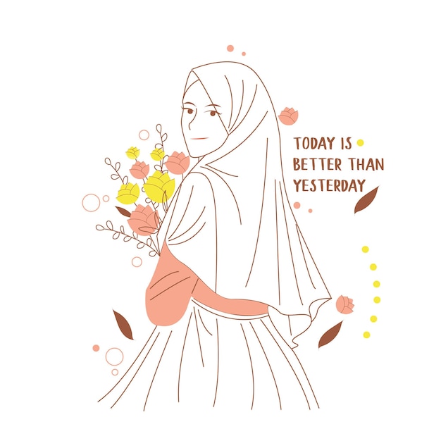 Hopeful Embrace: A Woman's Inspiring Journey of Growth | Jiffy Designs