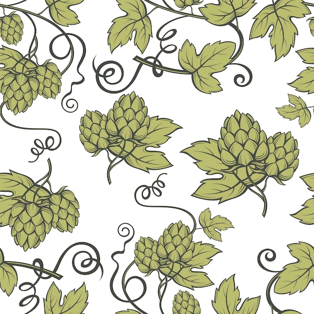 Vibrant Hop Vines Flourishing with Lush Foliage | Jiffy Designs