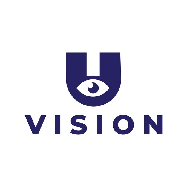Sleek and Perceptive Vision Symbol in Vibrant Purple | Jiffy Designs