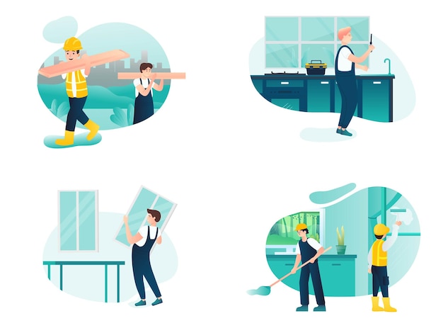 Diverse Workplace Scenes: Teamwork, Collaboration, and Productivity ...