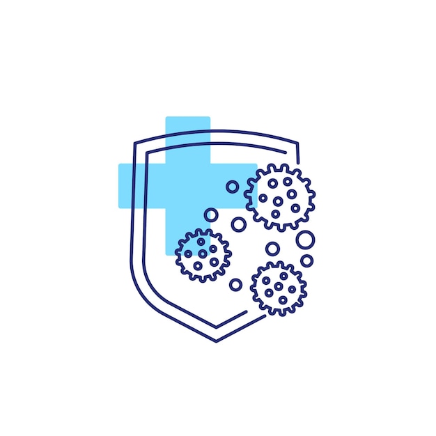 Protective Shield with Gears and Bubbles | Jiffy Designs