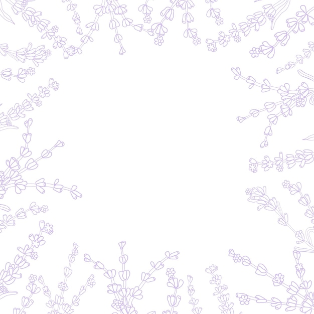 Whimsical Doodle Border Frame with Abstract Shapes | Jiffy Designs