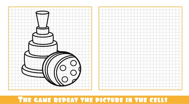 Whimsical Cartoon Stapler on Graph Paper | Jiffy Designs