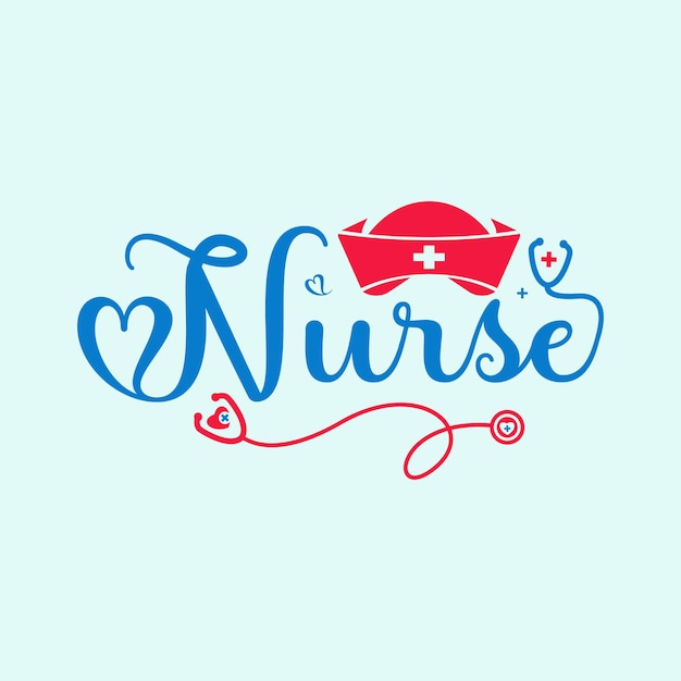 Vibrant Nurse Emblem with Heartfelt Design | Jiffy Designs