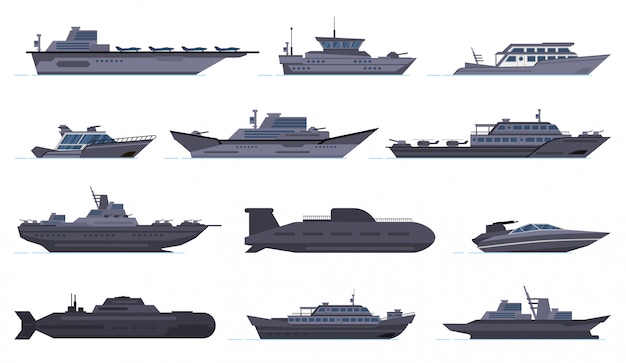 Diverse Collection of Sleek and Sophisticated Marine Vessels | Jiffy ...