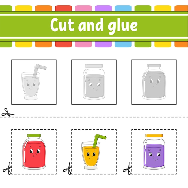 Vibrant Fruit Shapes for Creative Cut-and-Glue Crafts | Jiffy Designs