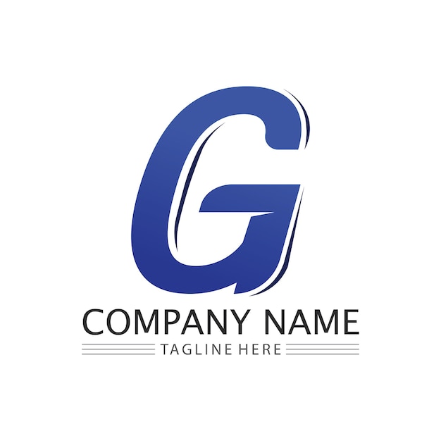 Elegant Blue Letter G Corporate Identity Design | Jiffy Designs