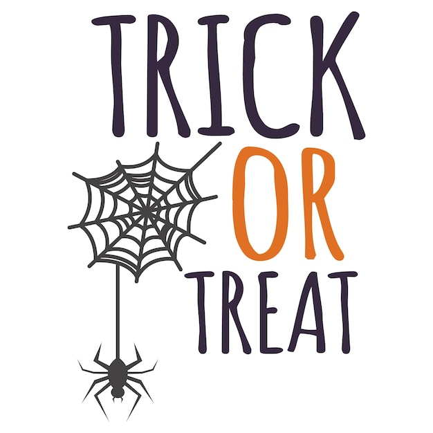 Spooky Halloween Lettering with Cobweb and Spider | Jiffy Designs