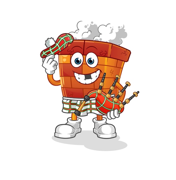 Cheerful Brick Character Waving and Smiling | Jiffy Designs