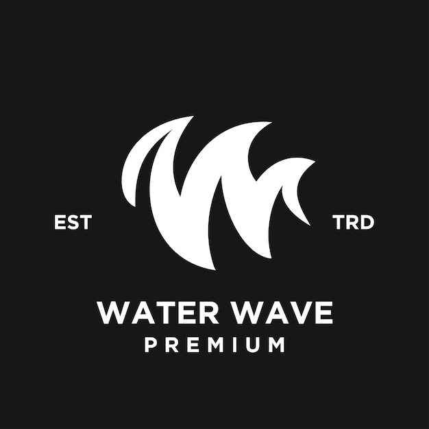 Majestic Water Wave Premium Brand Logo Design | Jiffy Designs