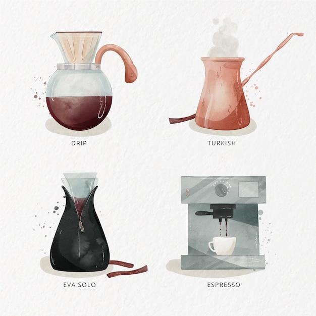 Diverse Coffee Brewing Methods: Drip, Turkish, Syphon, and Espresso | Jiffy