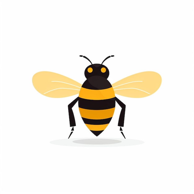 Charming Bumble Bee Illustration for Vibrant Designs | Jiffy Designs