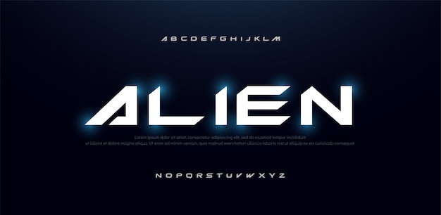 Extraterrestrial Alphabet: Alien-Inspired Typographic Design | Jiffy ...