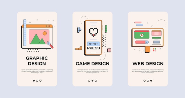 Vibrant Illustrations of Graphic, Game, and Web Design | Jiffy Designs