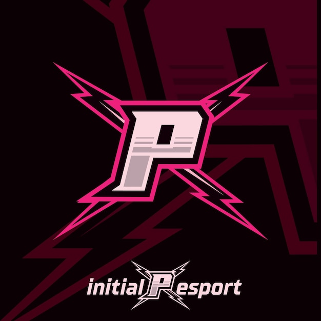 Striking Pink and Black Esports Logo Design | Jiffy Designs