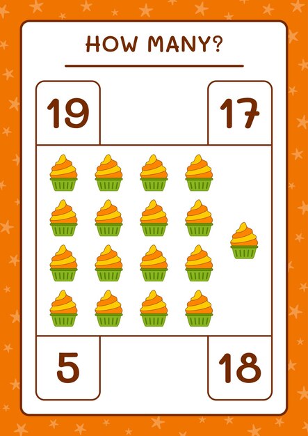 Counting Cupcakes: A Delightful Visual Puzzle | Jiffy Designs