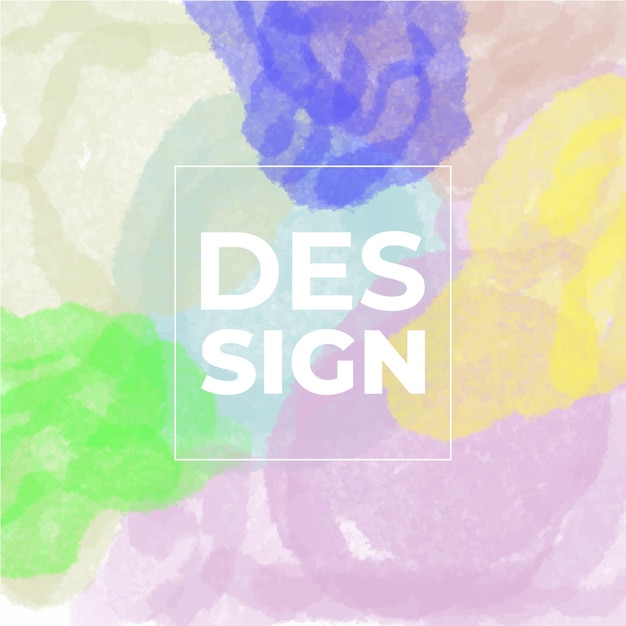 Vibrant Abstract Watercolor Shapes in Pastel Hues | Jiffy Designs