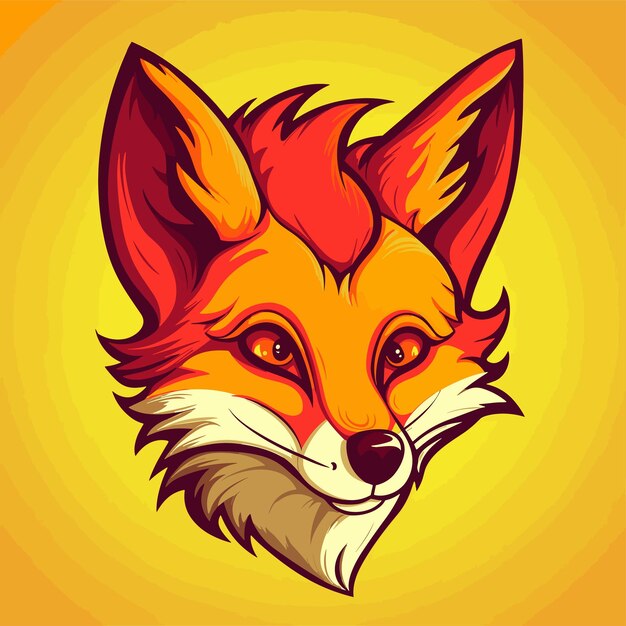 Captivating Crimson Fox: A Vibrant Emblem of Nature's Allure | Jiffy ...