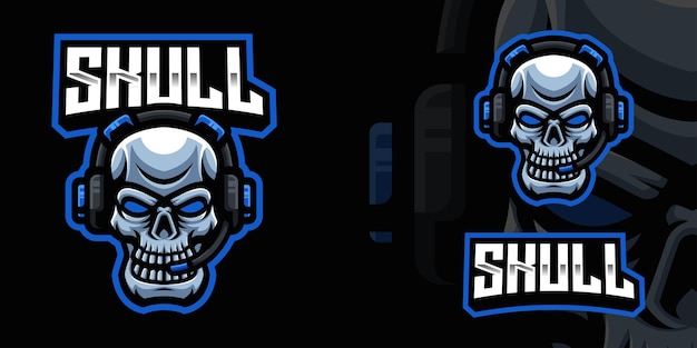 Fearsome Skull Emblems Exude Edgy Gamer Vibe | Jiffy Designs