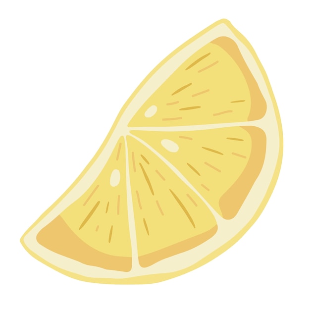 Vibrant Lemon Slice with Juicy Texture | Jiffy Designs