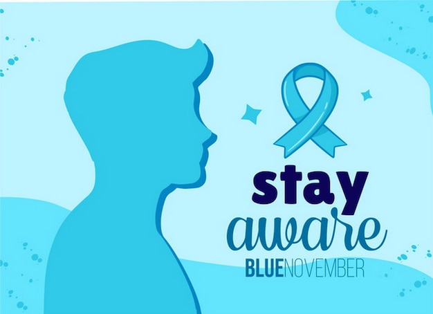 Powerful Silhouette Raising Awareness for Blue November Cause | Jiffy ...
