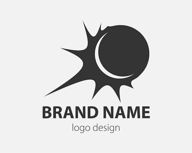 Striking Solar Eclipse Logo Design for Branding | Jiffy Designs