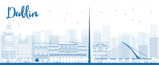 Iconic Dublin Skyline: Architectural Gems and Snowy Cityscape | Jiffy ...