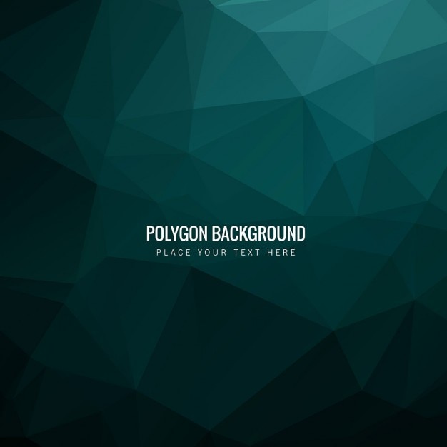 Vibrant Teal Polygon Geometric Background with Dynamic Angles | Jiffy ...