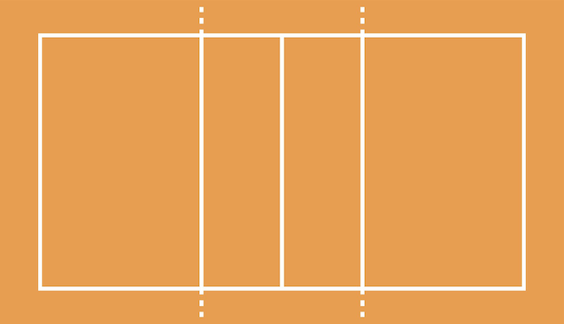 Minimalist Orange Geometric Grid with Horizontal Lines | Jiffy Designs