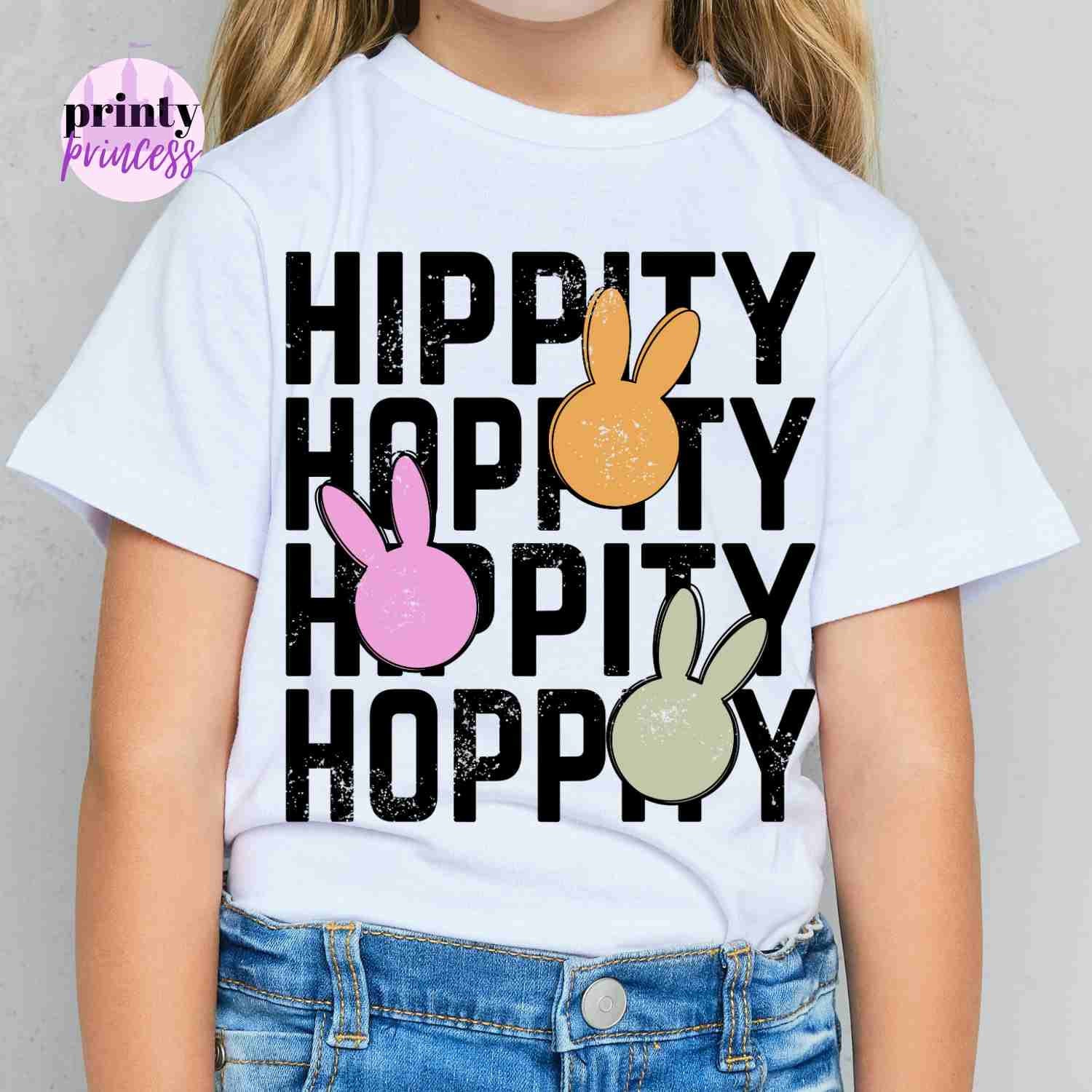 Easter Bunny PNG, Retro Sublimation Digital Design Download, Hippity ...