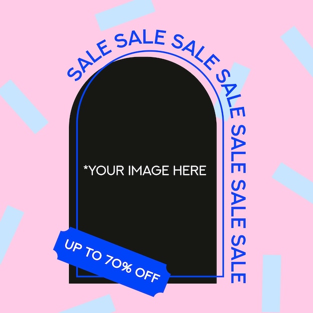 Vibrant Sale Promotion with Customizable Image Showcase | Jiffy Designs
