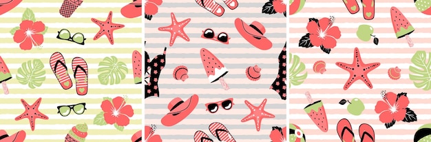 Vibrant Summer Beach-Themed Graphic Collection | Jiffy Designs
