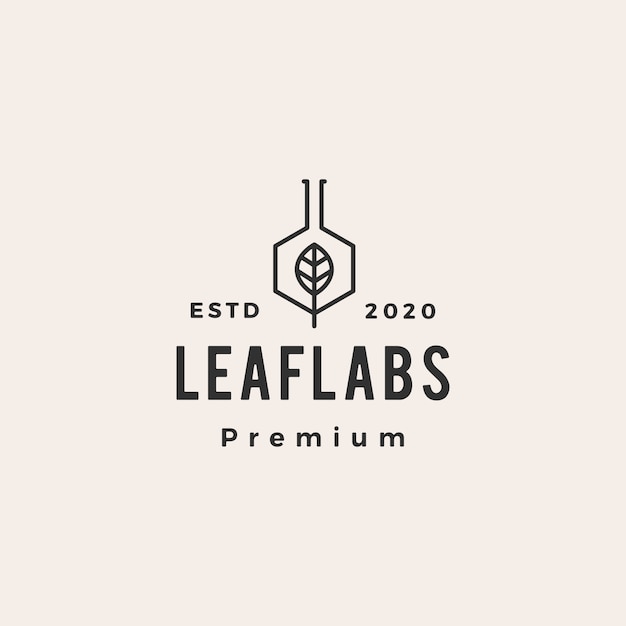 Sleek and Modern Leaf-Inspired Logo for Leaflabs Premium | Jiffy Designs