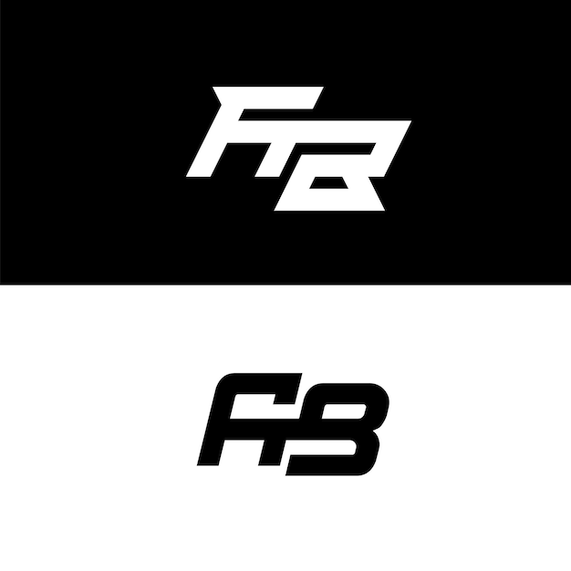 Sleek and Modern Monogram Logos in Contrasting Tones | Jiffy Designs