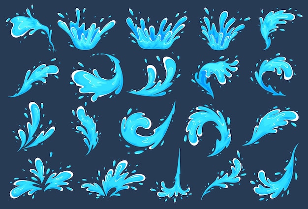 Vibrant Aqua Splashes and Waves Collection | Jiffy Designs