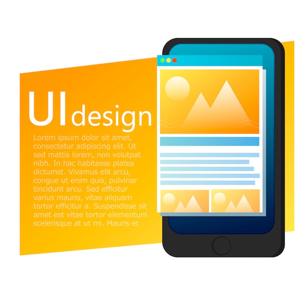 Vibrant UI Design Showcased on Sleek Smartphone Interface | Jiffy Designs