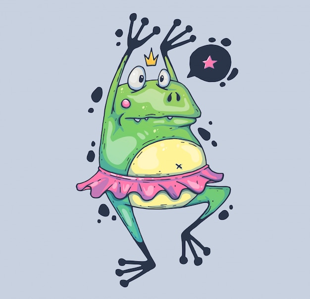 Whimsical Frog Prince with Crown and Bubbles | Jiffy Designs