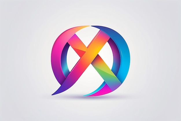 Vibrant Intersecting Ribbons Forming Expressive Symbol | Jiffy Designs