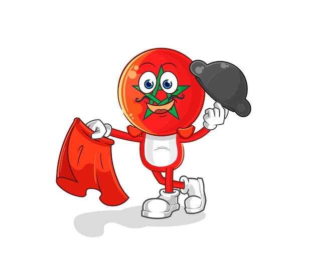 Cheerful Red Cartoon Character Waving and Smiling | Jiffy Designs