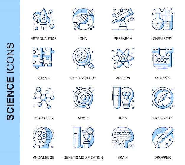 Comprehensive Collection of Science and Research Themed Icons | Jiffy ...