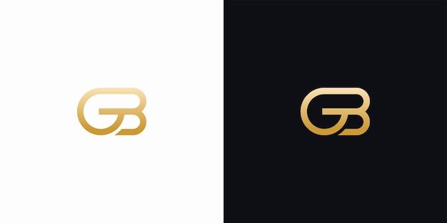 Elegant Golden Interlocked Monogram Logo Design | Jiffy Designs