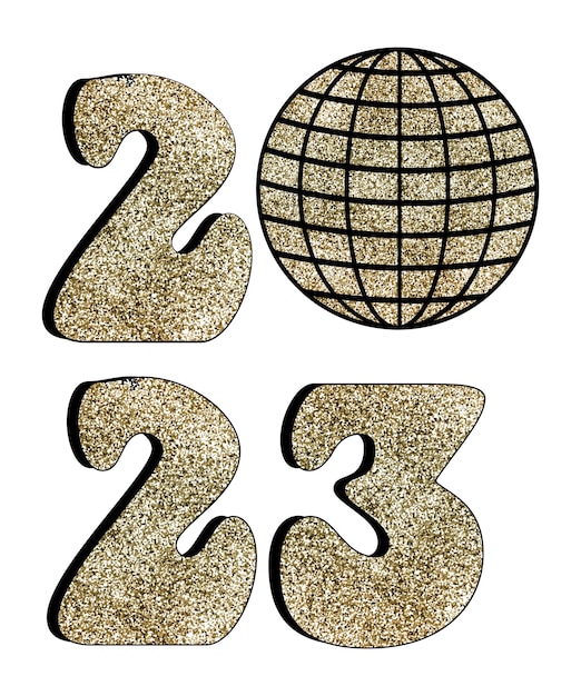 Glittering Globes and Numbers: A Shimmering Celebration | Jiffy Designs