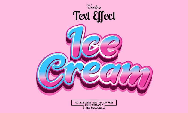 Vibrant and Icy Retro Text Effect with 3D Lettering | Jiffy Designs