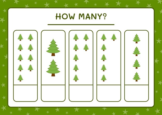 Counting Christmas Trees: A Fun Visual Challenge | Jiffy Designs