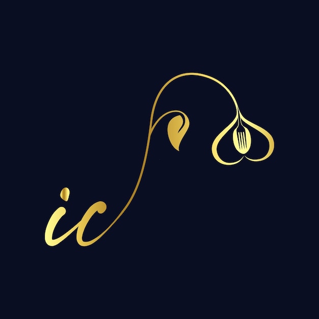 Elegant Floral Monogram with Graceful Cursive Lettering | Jiffy Designs