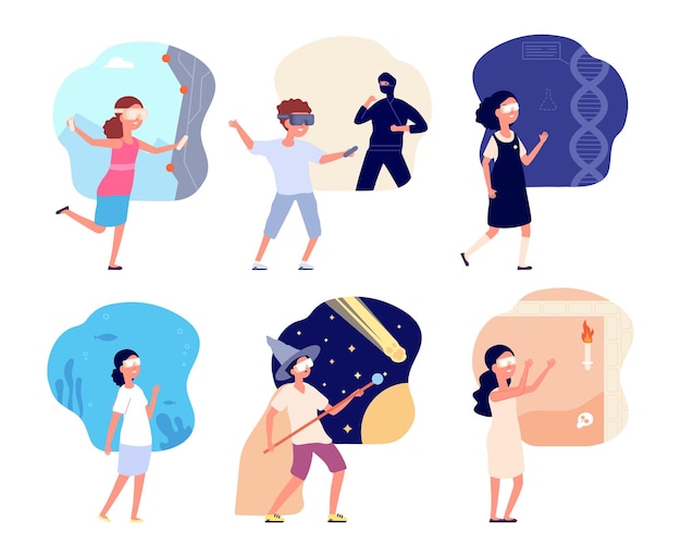 Diverse Collection of Vibrant Illustrations Depicting Various Themes ...