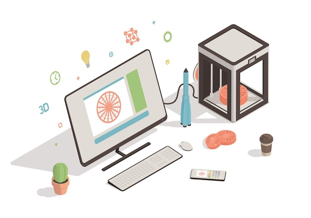 Vibrant Digital Design Studio with 3D Printing Capabilities | Jiffy Designs