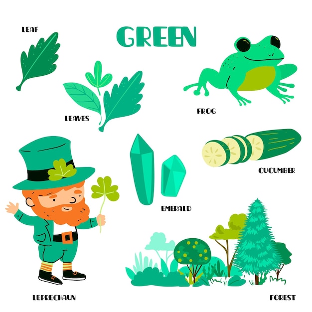 Vibrant Green Illustrations Showcasing Nature's Wonders | Jiffy Designs