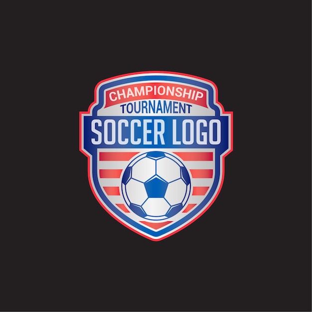 Vibrant Soccer Tournament Logo with Patriotic Flair | Jiffy Designs